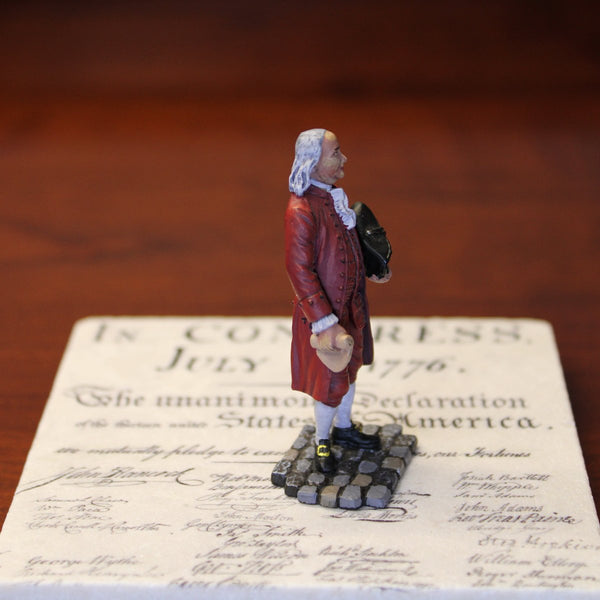 Miniature Collector's Figurine Benjamin Franklin – National Archives Store
