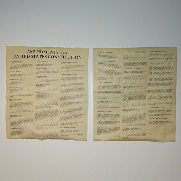 Amendments to the United States Constitution Print – National Archives ...