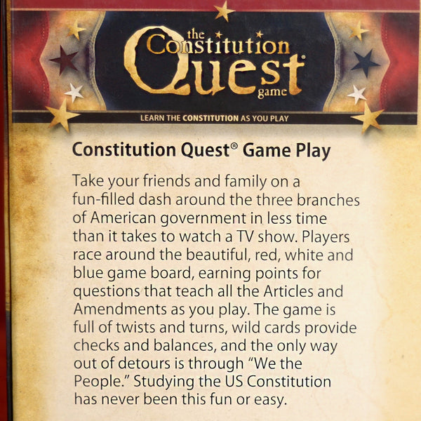 Constitution Quest Board Game – National Archives Store