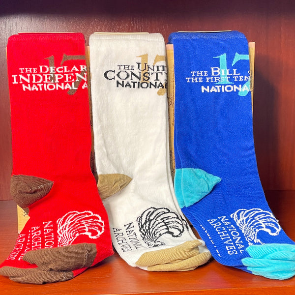 Bill of Rights Socks – National Archives Store