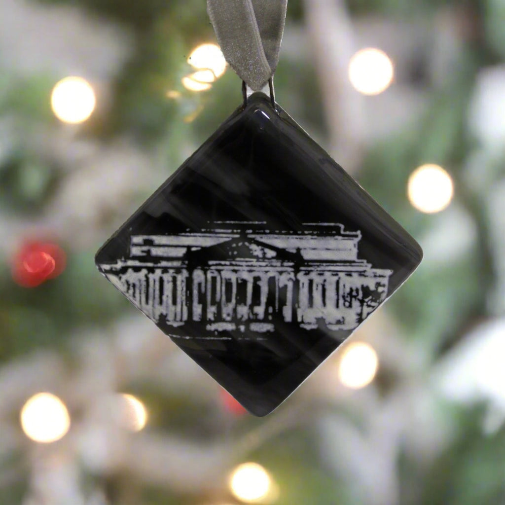 National Archives Fused Glass Ornament – National Archives Store