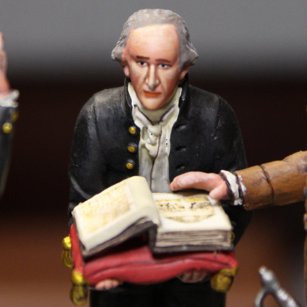 Miniature Collector's Scene of George Washington's Inauguration ...