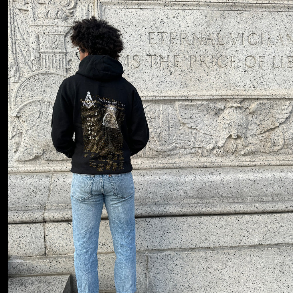 Declaration Secret Code Reveal Hoodie – National Archives Store