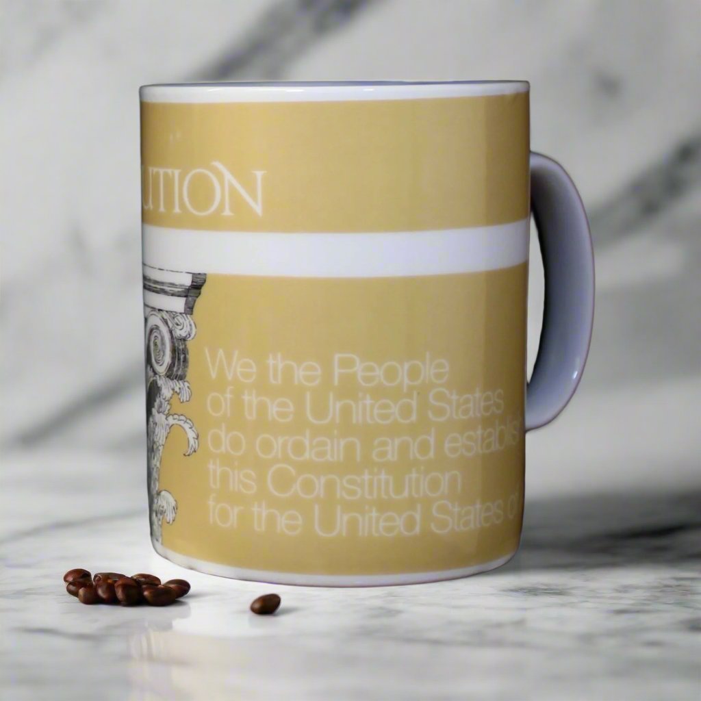 National Archives Column Constitution Mug – National Archives Store