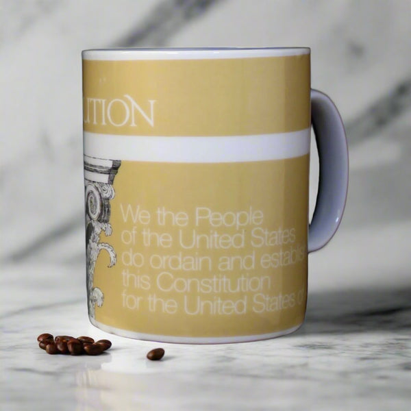 National Archives Column Constitution Mug – National Archives Store