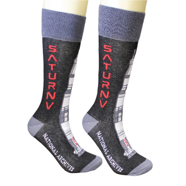 NASA Saturn V Rocket Socks – National Archives Store