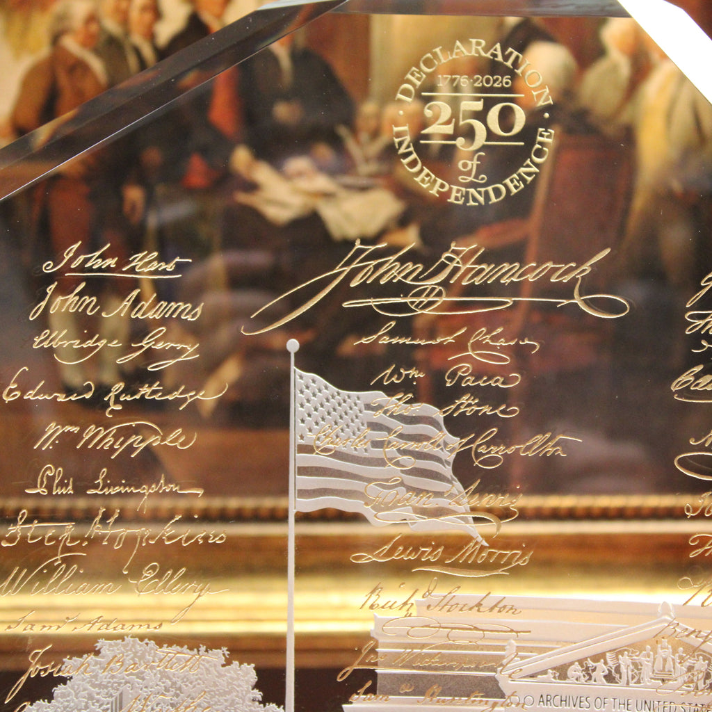 Declaration 250th Anniversary Limited Edition Crystal Monolith ...