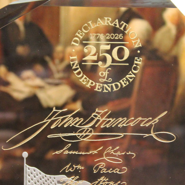 Declaration 250th Anniversary Limited Edition Crystal Monolith ...