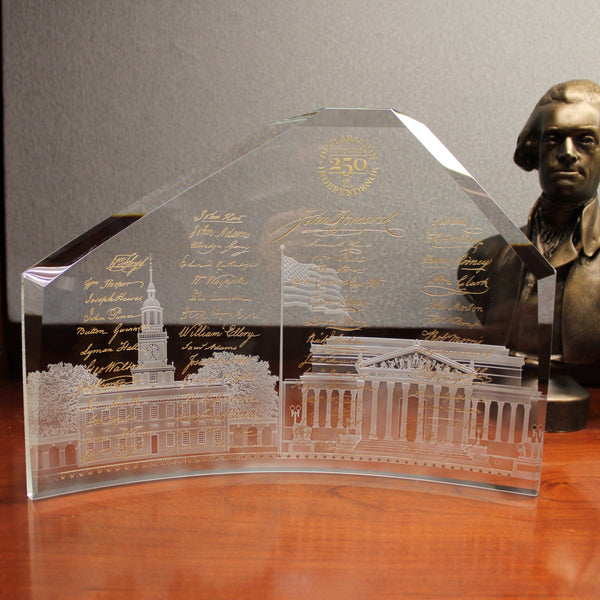 Declaration 250th Anniversary Limited Edition Crystal Monolith ...