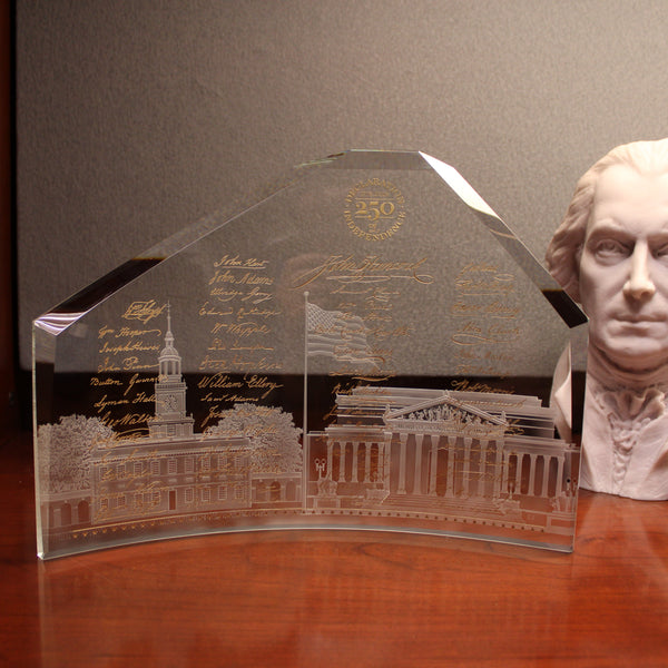 Declaration 250th Anniversary Limited Edition Crystal Monolith ...