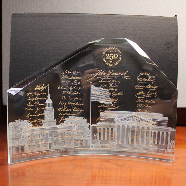 Declaration 250th Anniversary Limited Edition Crystal Monolith ...