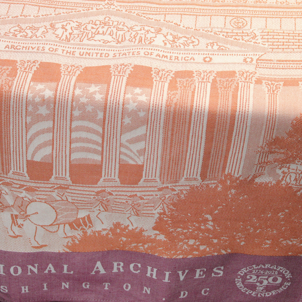 Loomed 250th Anniversary Declaration of Independence Tea Towel ...