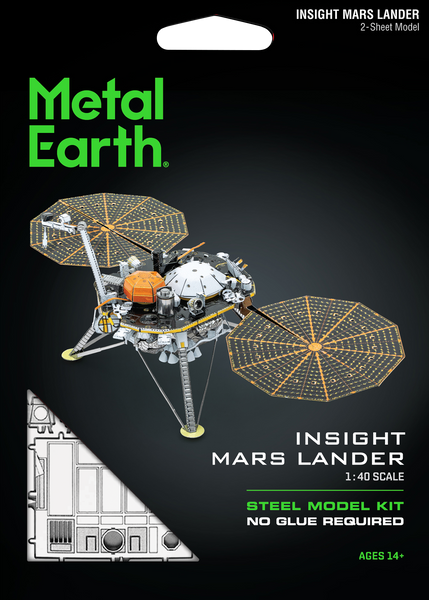 InSight Mars Lander Metal Model Kit – National Archives Store