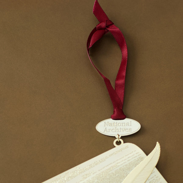 U.S. Constitution with Quill Brass Ornament – National Archives Store