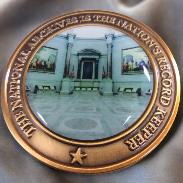 Rotunda of the National Archives Building Challenge Coin – National ...
