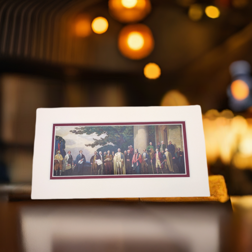 Constitution Mural Matted Print – National Archives Store