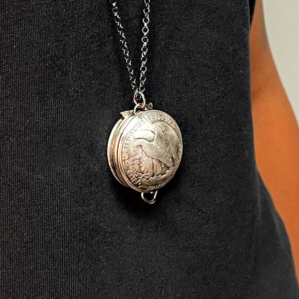 Walking Liberty Locket – National Archives Store