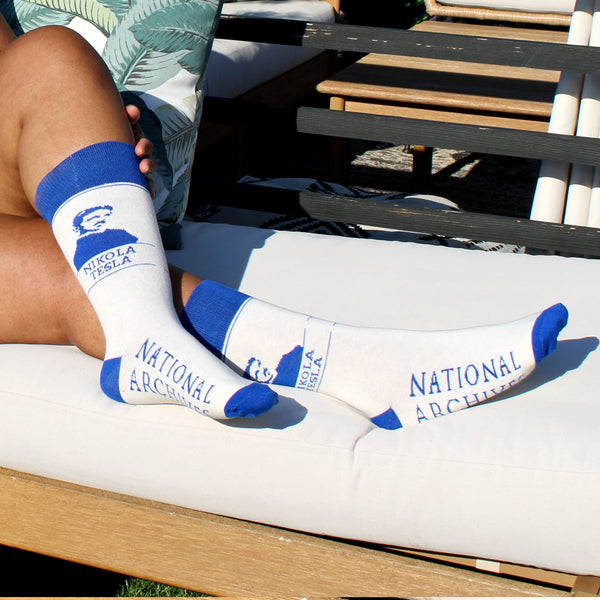 Nikola Tesla Socks – National Archives Store