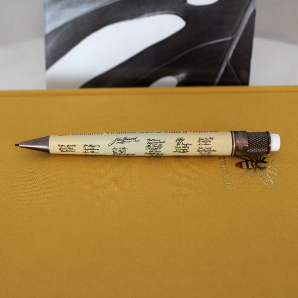 Signers' Signatures Mechanical Pencil 250th Anniversary Edition ...