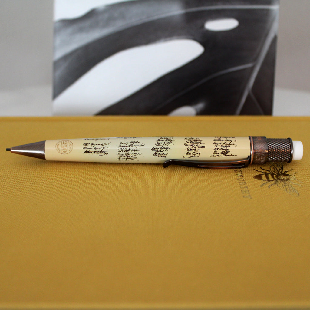 Signers' Signatures Mechanical Pencil 250th Anniversary Edition ...