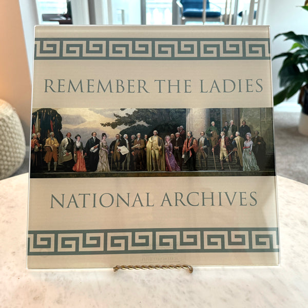 Remember the Ladies Glass Cutting and Serving Board – National Archives ...