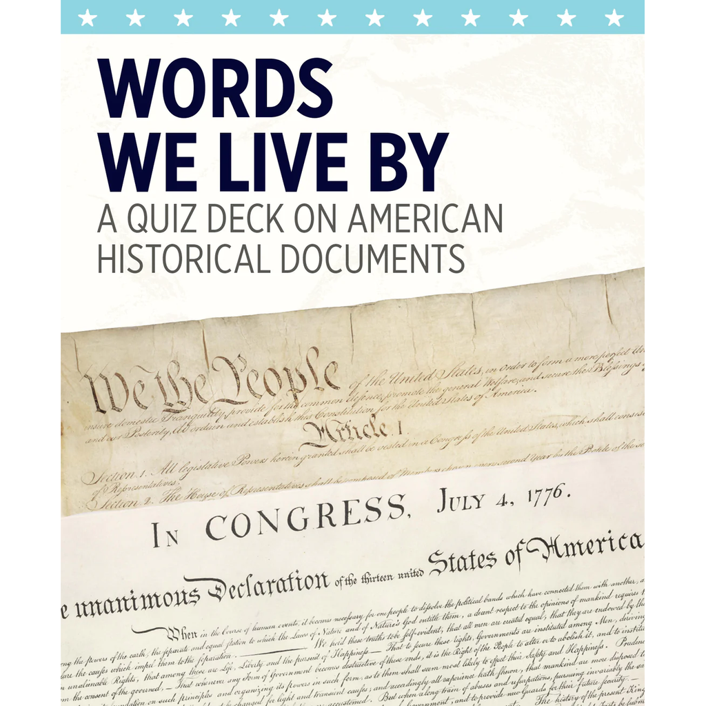 Words We Live By Quiz Deck – National Archives Store
