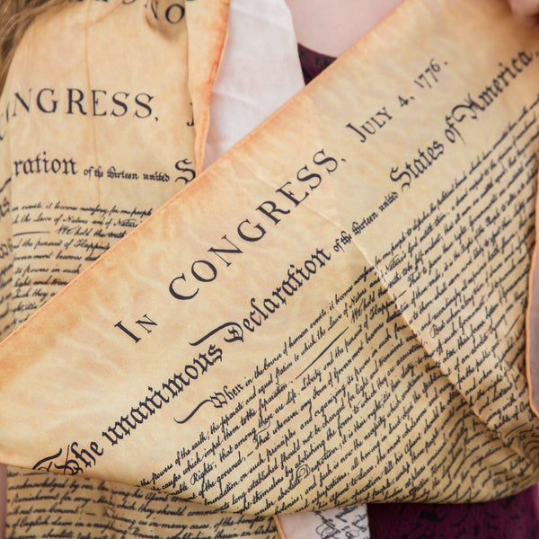 Declaration Of Independence Scroll Clipart