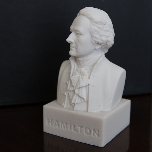 Alexander Hamilton 5 1/2-inch White Bust – National Archives Store