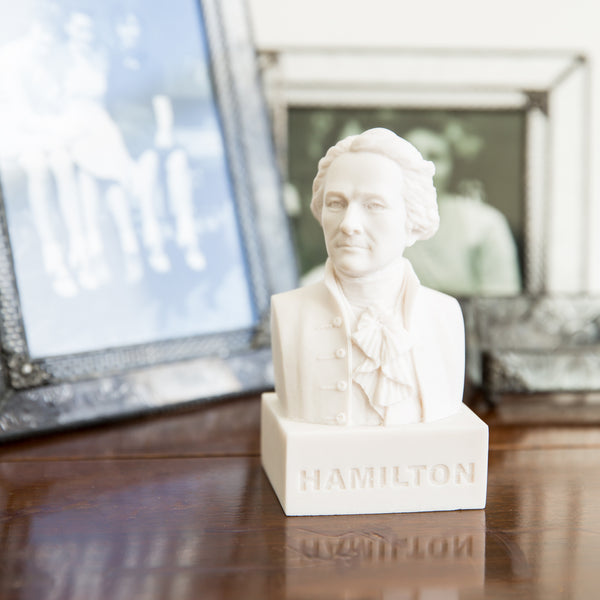 Alexander Hamilton 5 1/2-inch White Bust – National Archives Store