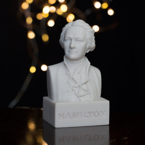 Alexander Hamilton 5 1/2-inch White Bust – National Archives Store