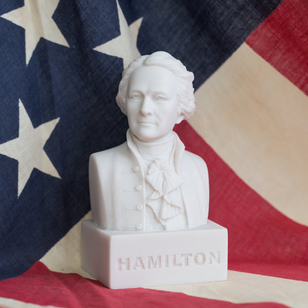 Alexander Hamilton 5 1/2-inch White Bust – National Archives Store