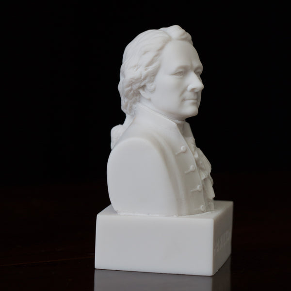Alexander Hamilton 5 1/2-inch White Bust – National Archives Store