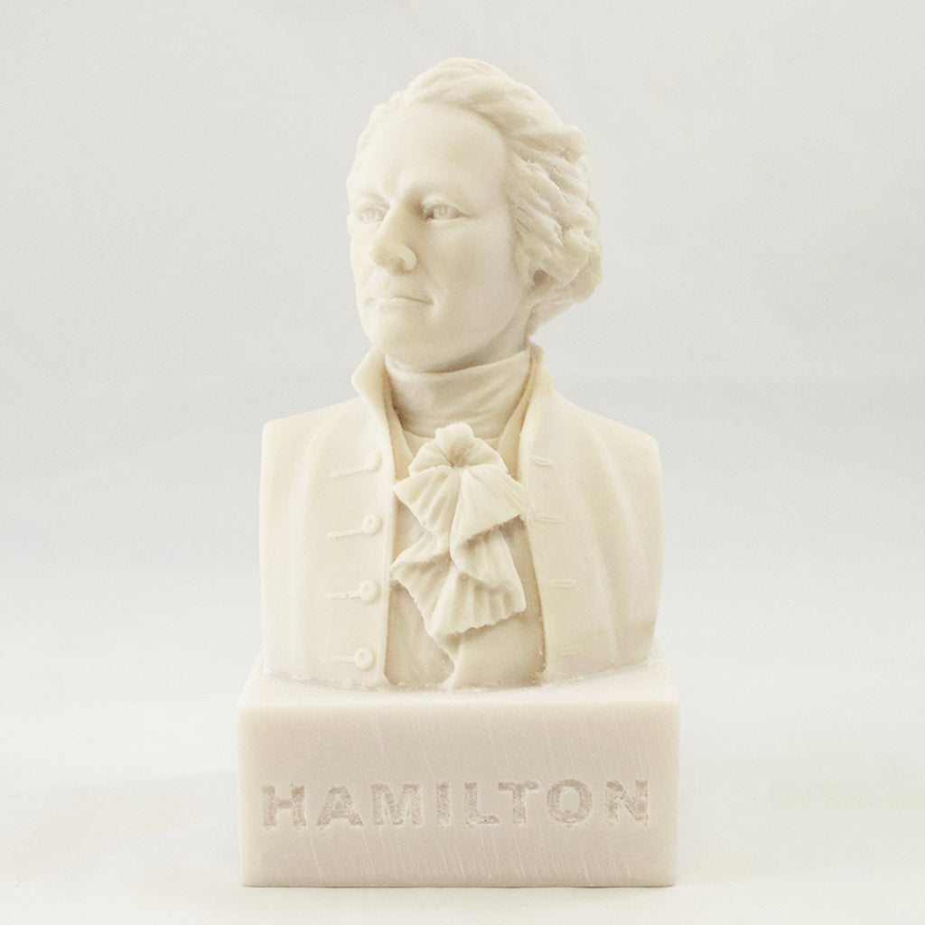 Alexander Hamilton 5 1/2-inch White Bust – National Archives Store
