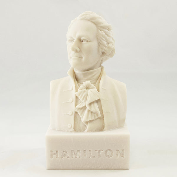 Alexander Hamilton 5 1/2-inch White Bust – National Archives Store