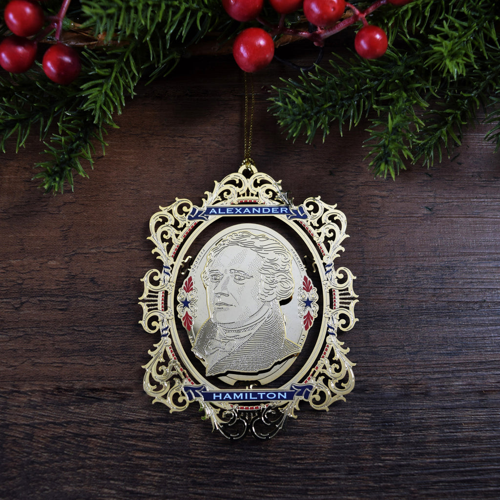 Alexander Hamilton Ornament National Archives – National Archives Store