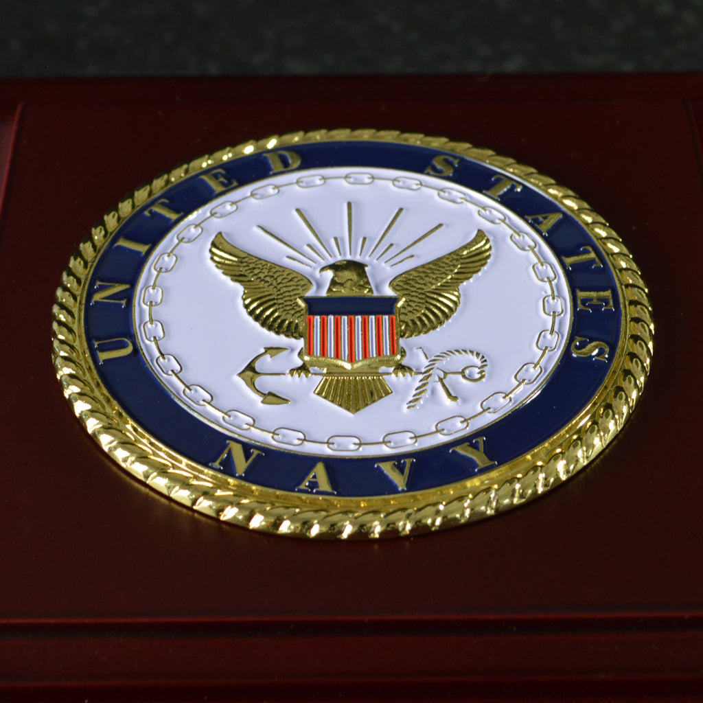 U.S. Navy Medallion Wooden Box – National Archives Store
