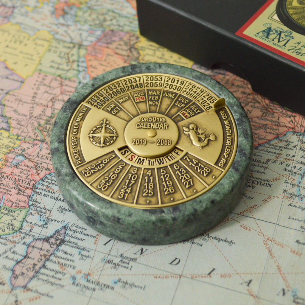 Marble Base Perpetual Calendar – National Archives Store