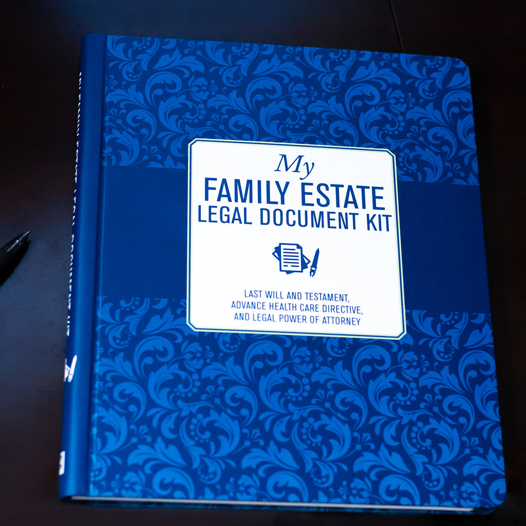 My Family Estate Legal Document Kit (includes Last Will and Testament ...