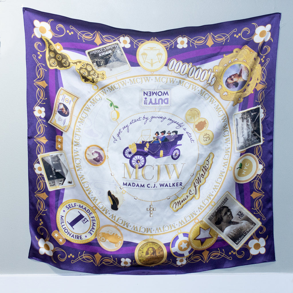 Madam C. J. Walker Silk Scarf – National Archives Store