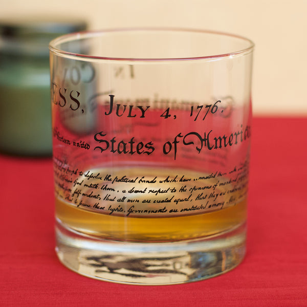 Declaration of Independence Rocks Glass – National Archives Store