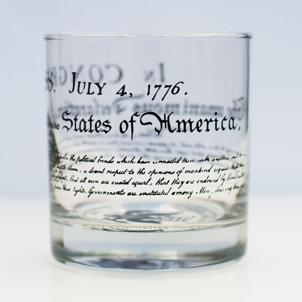 Declaration of Independence Rocks Glass – National Archives Store