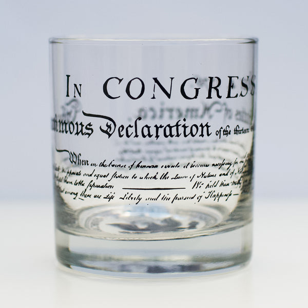 Declaration of Independence Rocks Glass – National Archives Store