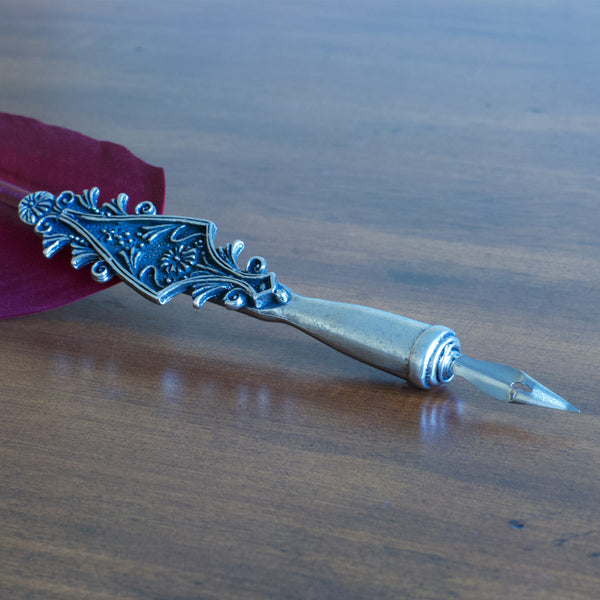 Dark Red Feather Pen – National Archives Store