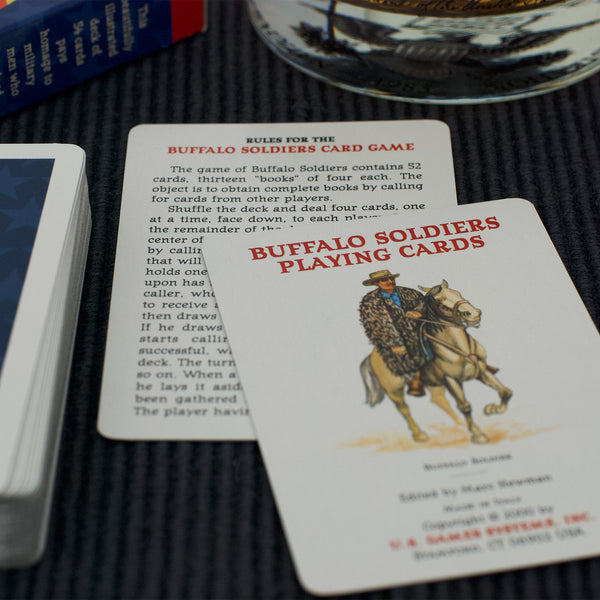 Buffalo Soldiers Playing Cards – National Archives Store