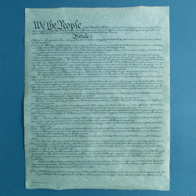 U.S. Constitution Full Size Four Page Replica - Made in the U.S.A.