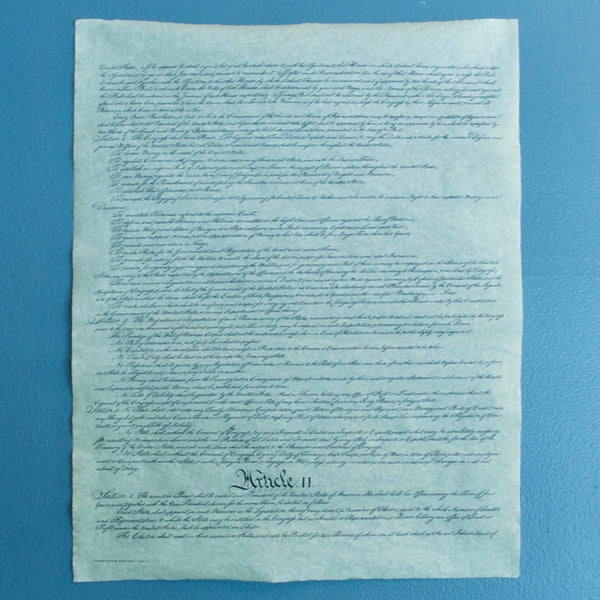 U.S. Constitution Full Size Four Page Replica – National Archives Store