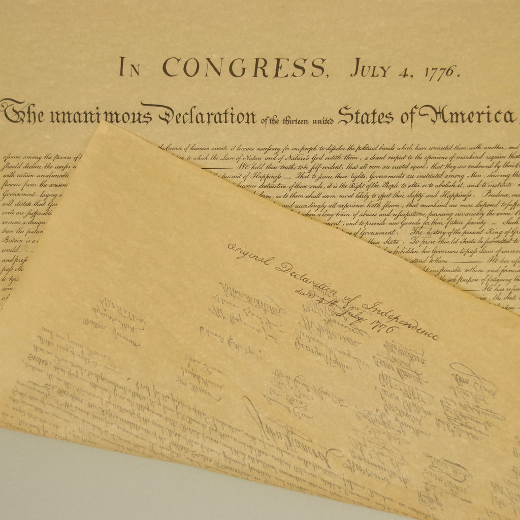 Declaration of Independence Full Size Replica – National Archives Store
