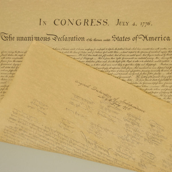Declaration of Independence Full Size Replica – National Archives Store