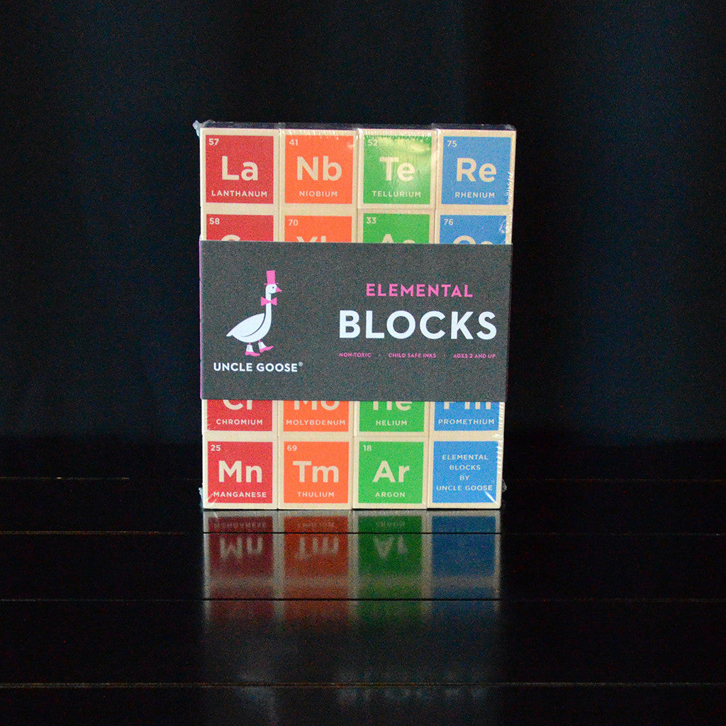 Block Set Periodic Table of the Elements Toy – National Archives Store