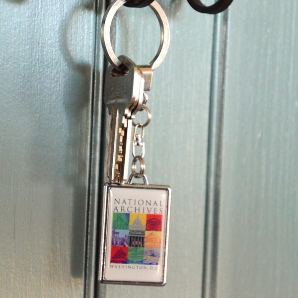 Capital Landmarks Art Keychain – National Archives Store
